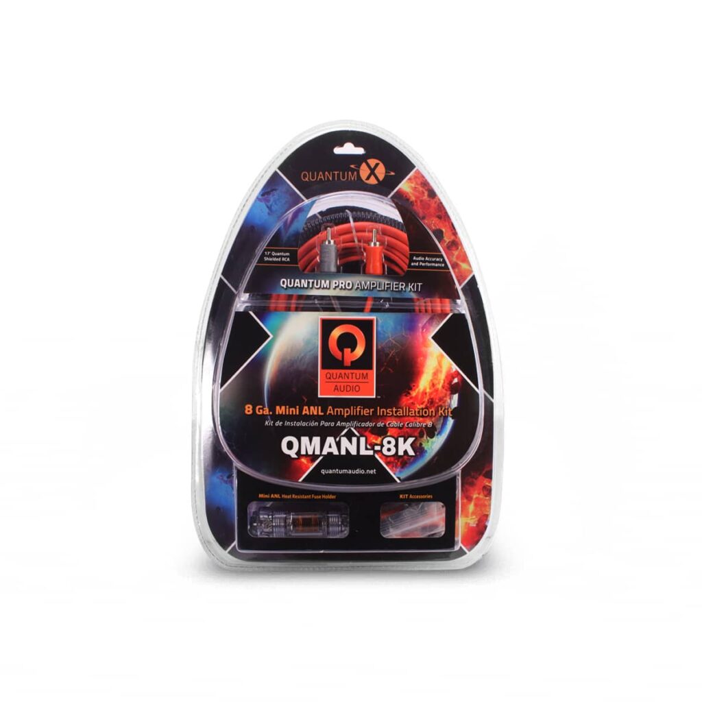 Kit Cables Quantum QMANL-8K Alta Calidad Americano 40 amp 1000 watts ...